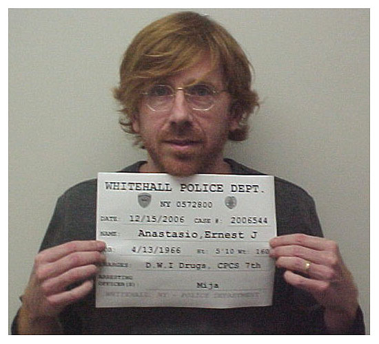 Trey Anastasio Busted! - Live Music Blog