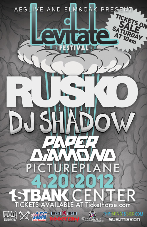 Levitate Festival: 4/20 in Denver with Rusko, DJ Shadow & more - Live ...