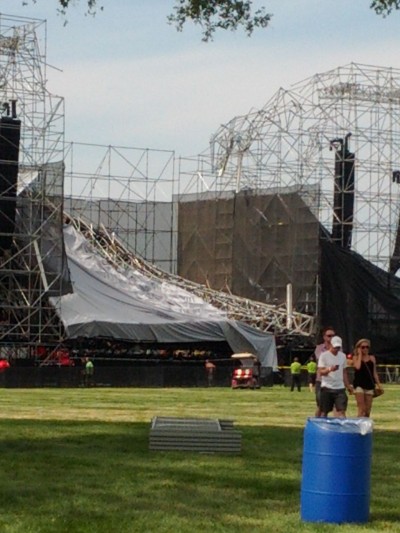 BREAKING NEWS : Stage Collapses at Radiohead Concert in Toronto - Live ...