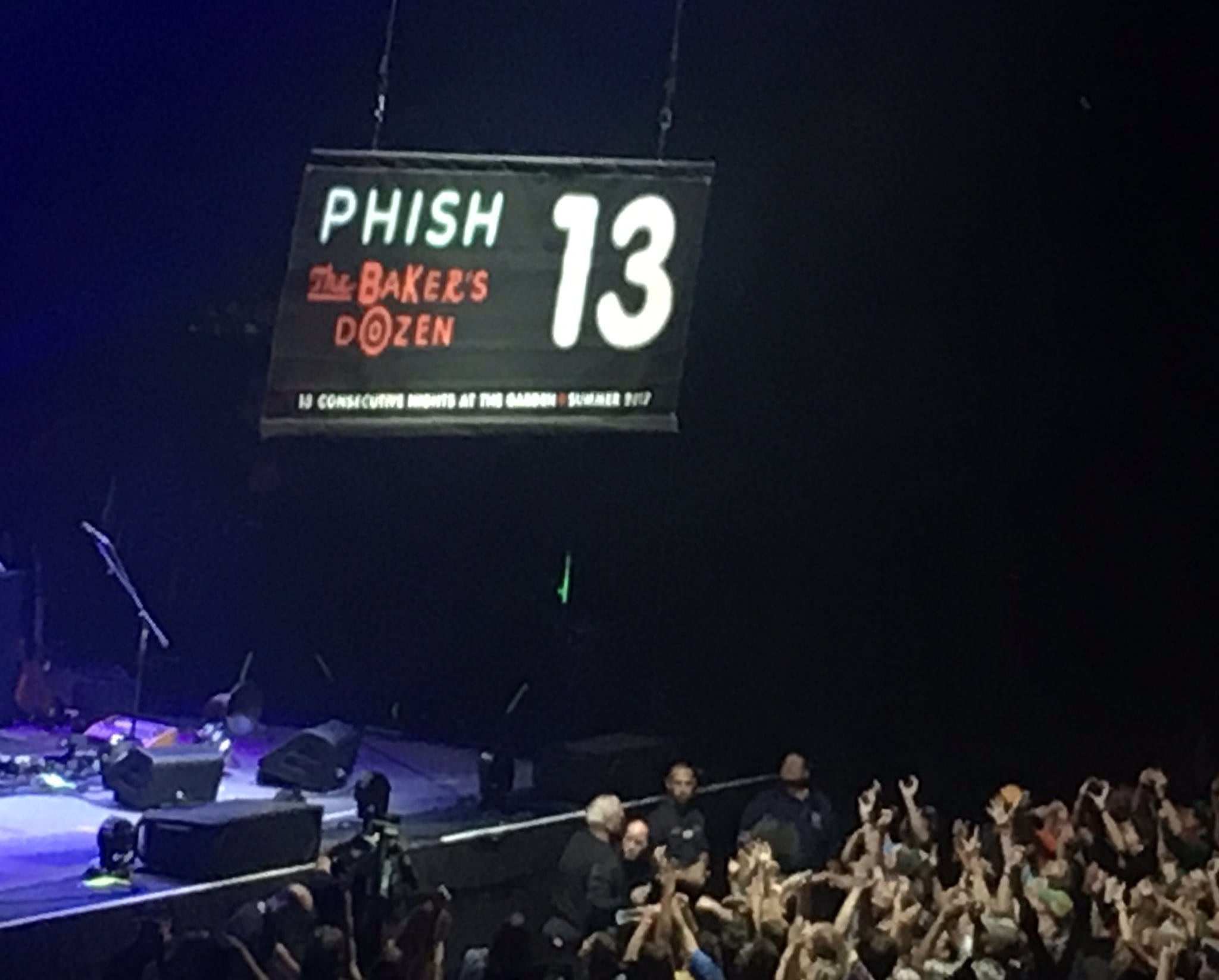 Phish Baker's Dozen MSG Banner Will Glaze On! - Live Music Blog