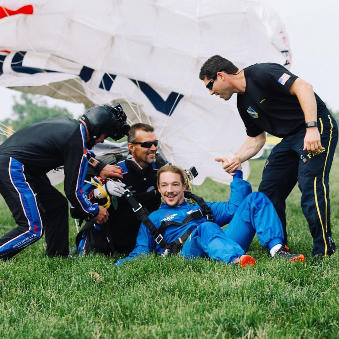 LOL: Watch Diplo Parachute Into Preakness Stakes Horse Race DJ Set ...