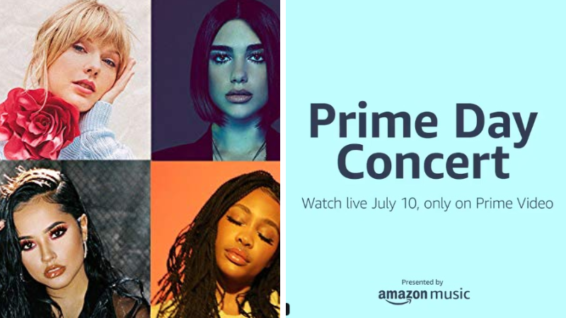 Amazon Prime Day Concert Featuring Taylor Swift, Dua Lipa, SZA, Becky G ...