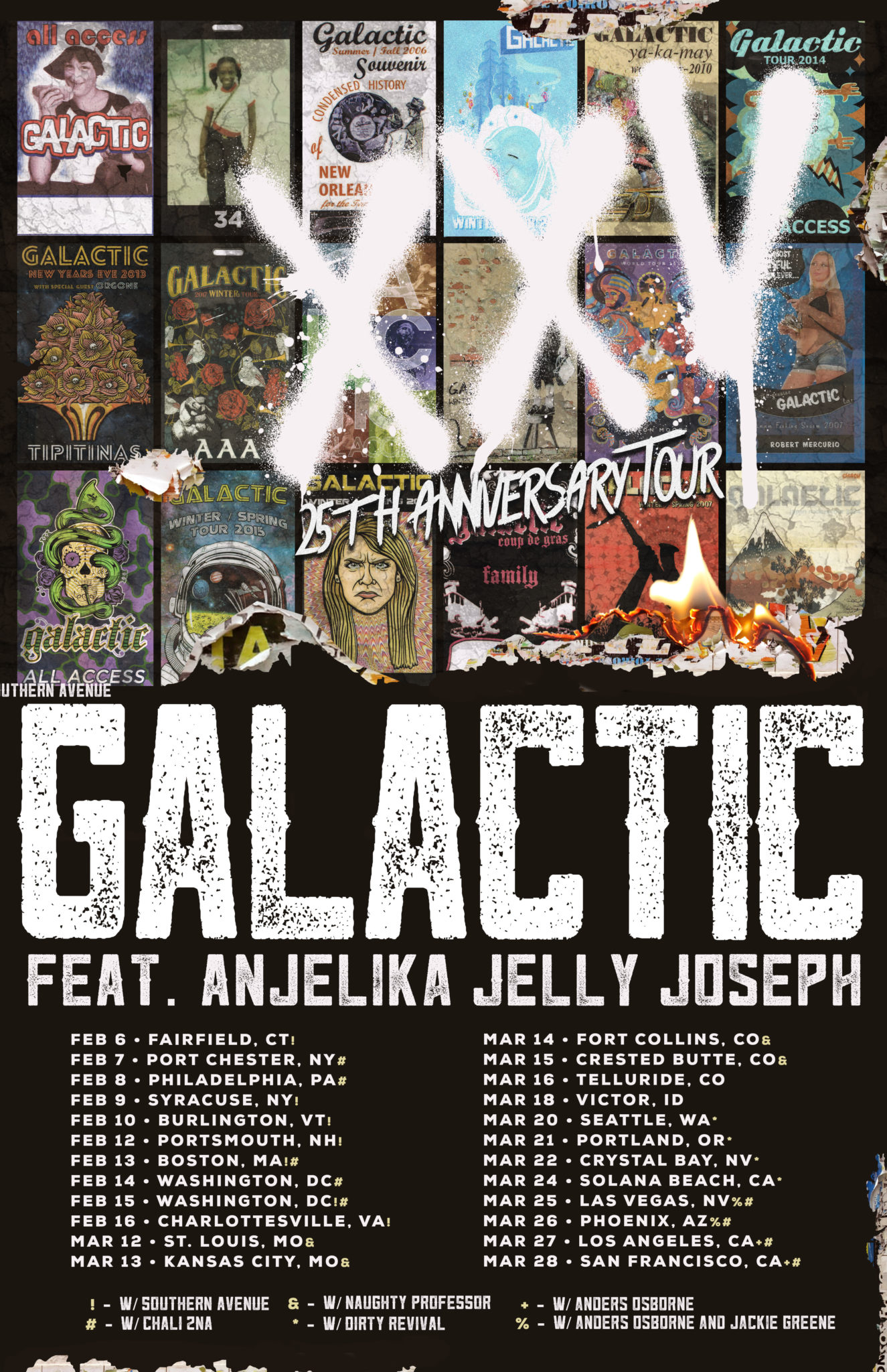 Galactic Announces 2020 Tour Dates for 25th Anniversary Year - Live ...